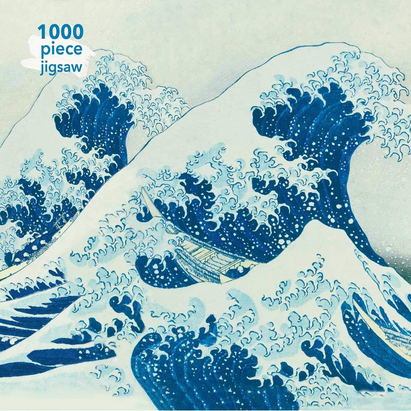 Hokusai: The Great Wave : 1000-piece Jigsaw Puzzles – Museum Bookstore